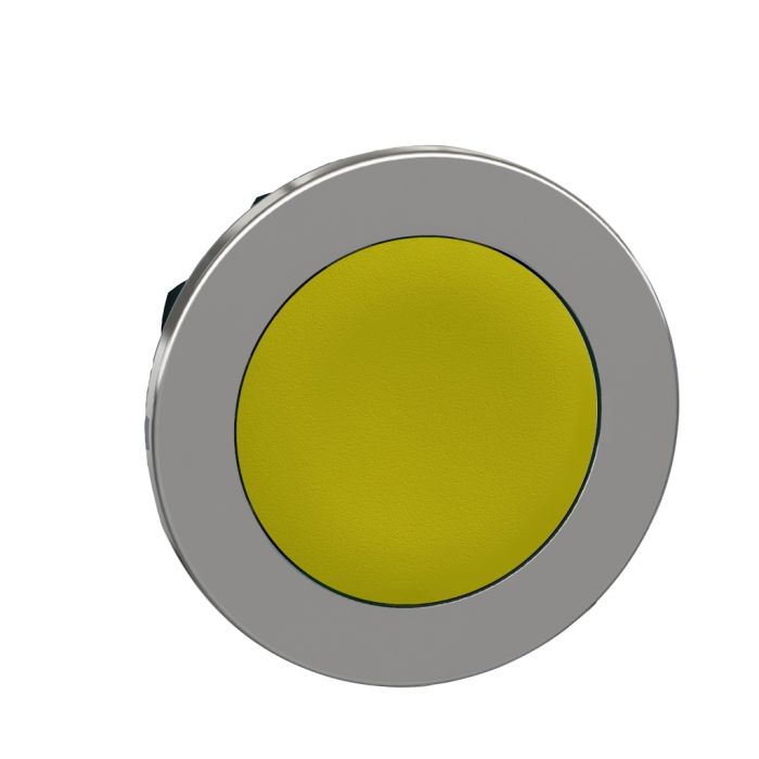 Head For Push Button, Harmony XB4, Flush Mounted Yellow Flush Caps ...