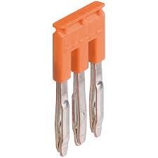 Jumper Bar, 3 Pole, Orange, Product Spacing 5.2 mm [.205 in], -55 – 110 ...