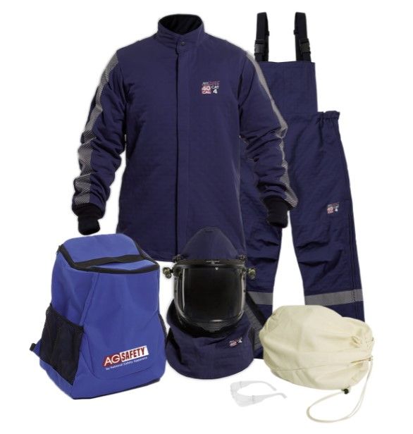 ArcGuard Performance Arc Flash Kit - 40 CAL ATPV Rating - Color: Navy ...