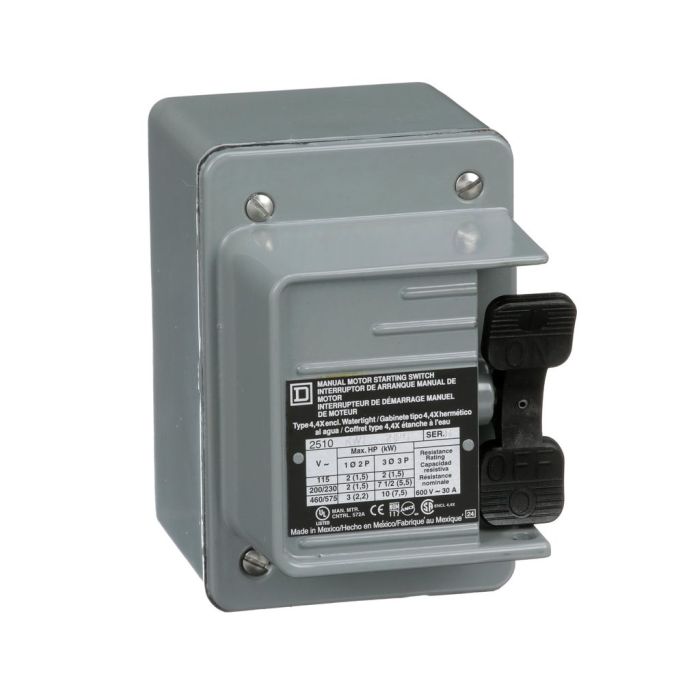 Manual Switch - NEMA 4 - 3P - Toggle Operated - No Indicator - 600VAC