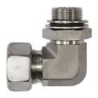 Adjustable Locknut Elbow 6mm Flareless