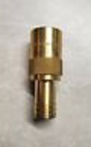Jiffy-Lok Socket Flow Thru Straight Stem Fits 1/2 Hose