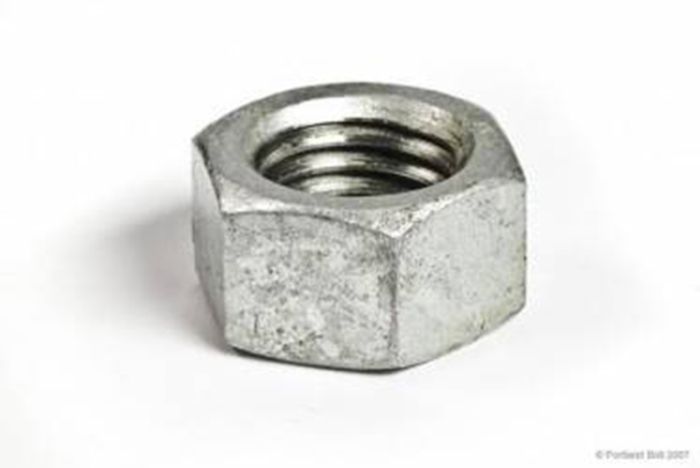Heavy Hex Nut, 3/4-10", A563 Grade, Plain Finish