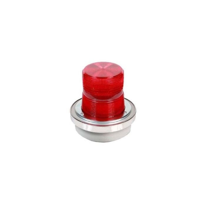 Edwards Signaling 92R-N5 120VAC Red Xenon Flashing Beacon