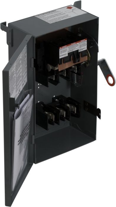 60A 600VAC 3P Busway Fusible Plug-In Unit