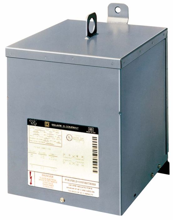 Square D by Schneider 7S1F 7.5KVA 240 x 480V Primary 120/240V Secondary ...