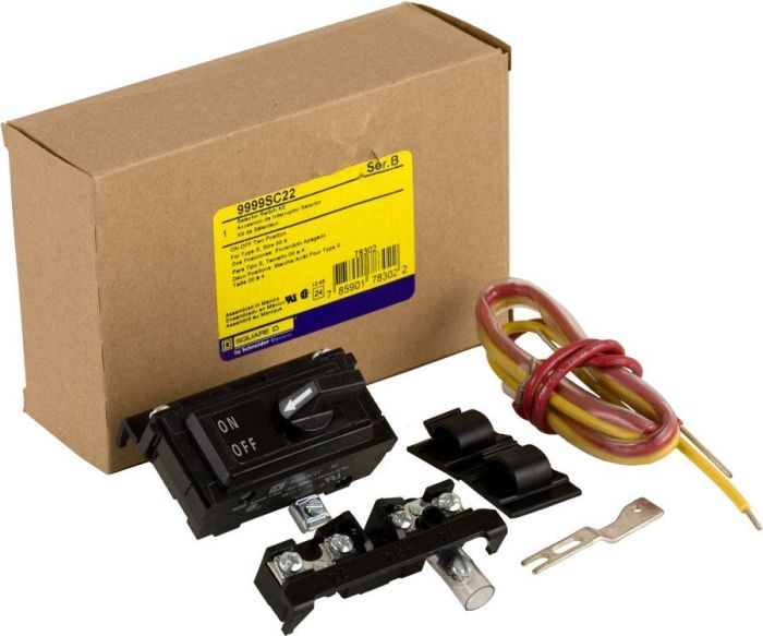 Square D by Schneider 9999SC22 On/Off Selector Switch Kit