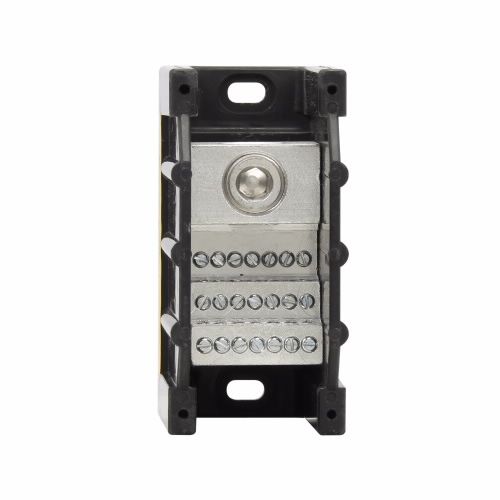 Barrier Power Distribution Block, 600 VAC/VDC, 310 A, 1 Pole, 1/0 AWG ...