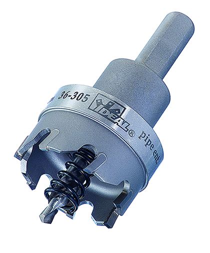 Ideal 36-305 TKO Carbide-Tipped Hole Cutters, 1-3/8 in. Hole Size (35mm ...