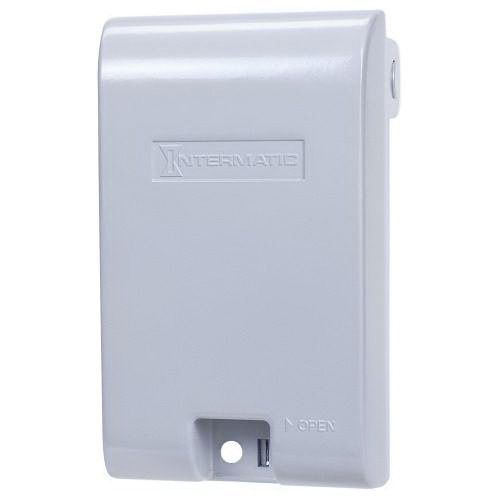 Intermatic Extra-Duty Aluminum In-Use Weatherproof Cover, Single Gang ...