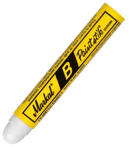 Laco Markal 80220 Solid Paint Marker White