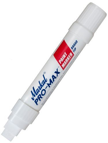 Laco Markal 90900 Liquid Paint Marker Permanent White