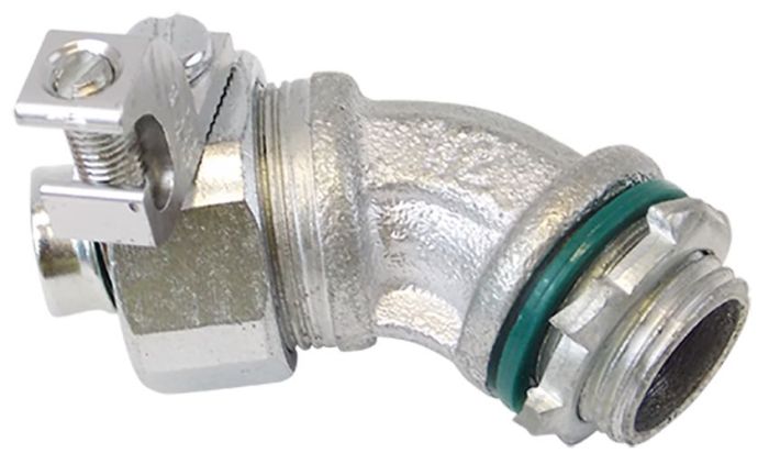 Konkore LT40045ALKON 4" Grounding Liquidtight connector with non ...