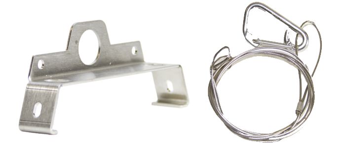 Safety cable kit for secondary retention for Dialight Low Profile ...