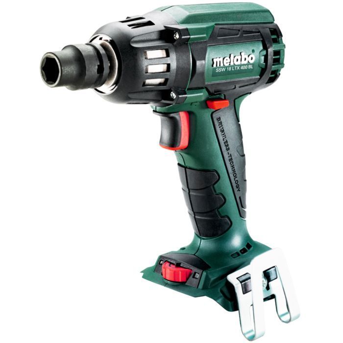 Metabo 602205890 IMPACT WRENCH 1/2" CORDLESS 18V SSW 18 LTX 400 BL - ME ...