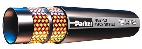 Parker 487TC-8-RL 1/2 Inch 4000 PSI Synthetic Rubber Hydraulic Hose