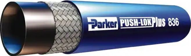 Parker 836-8-RL 1/2 Inch 400 PSI Pkr Synthetic Rubber Multipurpose Hose ...