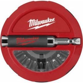 Milwaukee 48-32-1700 20 Piece S2 Tool Steel Phillips Square Drive Torx ...