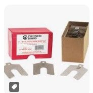 Slotted Shim Assortment 3 Inch, 80 Piece