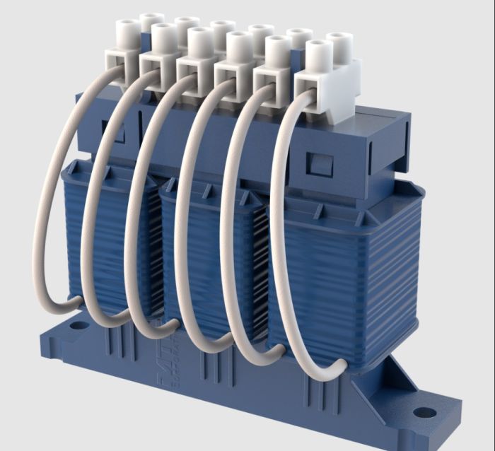 RLW Reactor, 3PH, 3.4A, OPEN, 6.8mH 208-690V