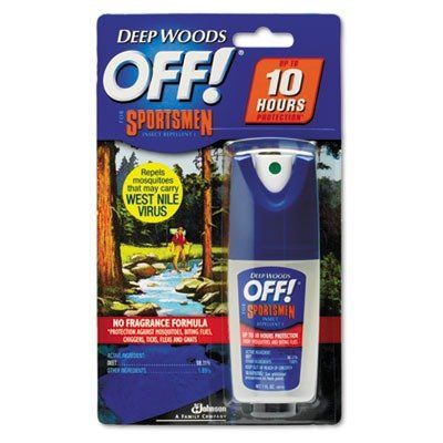 OFF! Deep Woods Sportsman Insect Repellent, 1 Ounce Pump Spray 98.25% ...