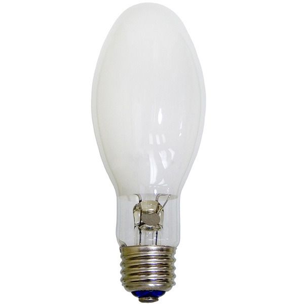 175 Watt Mercury Vapor Lamp, Coated Finish, Mogul Base, ANSI H39, ED28 ...
