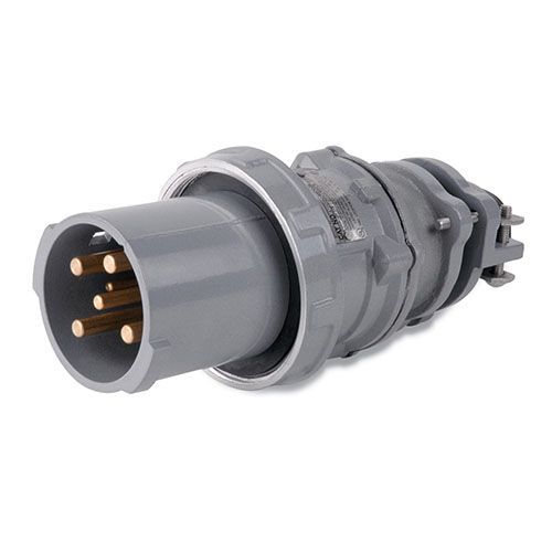 MaxGard Series Male Plug 60 Amp 3 Pole 4 Wire 3 Phase 480 Volt 60Hz