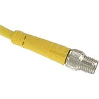 Turck U-58841 Turck M12 Sheilded Ethernet Cable 2 Meter, 4 Pin M12 Male ...