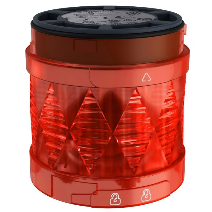 Square D by Schneider XVUC24 XVU Red LED Stack Light 24 Volt AC/DC 60mm ...
